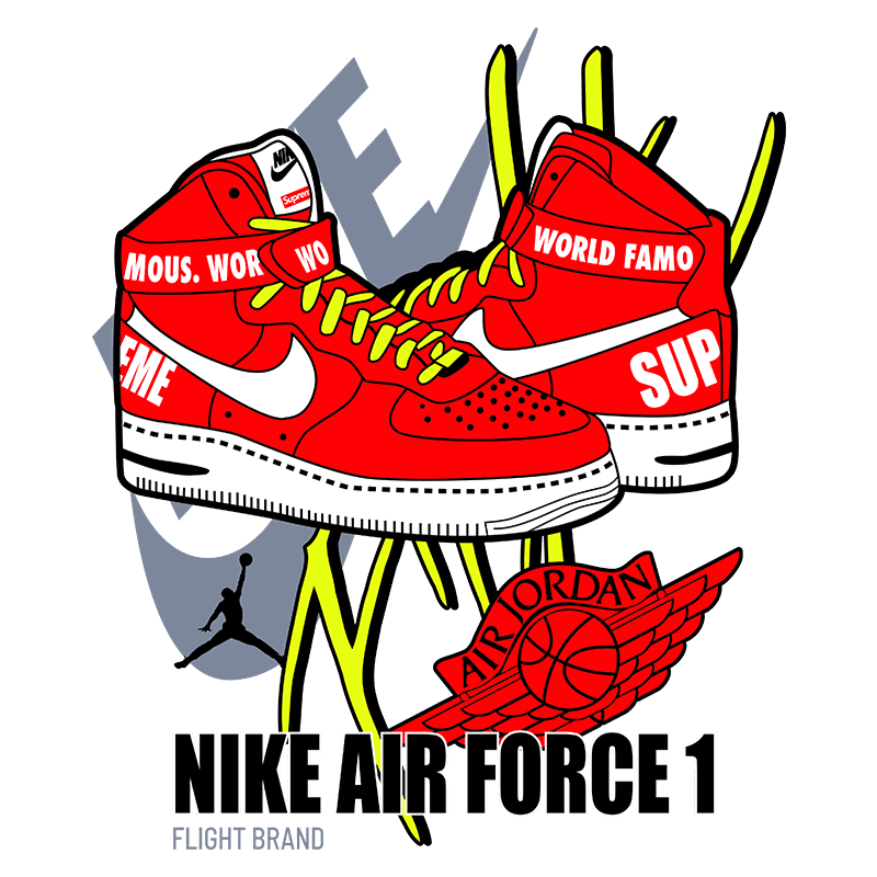 Estampa Digital em DTF - Nike - 21016 - Grupo Criativous