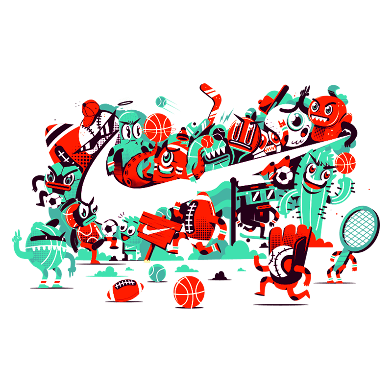 Estampa Digital em DTF - Nike - 97022 - Grupo Criativous