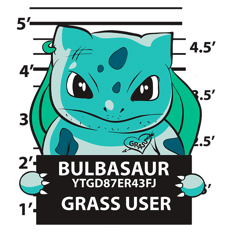 Estampa Digital em DTF - Pokemon - 64656 - Grupo Criativous