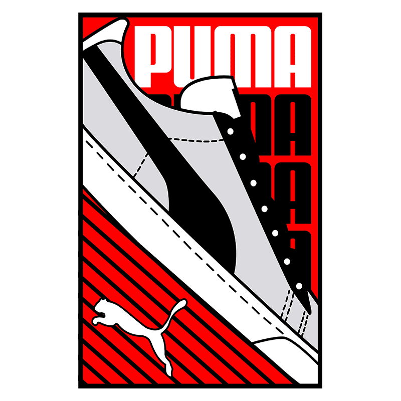 Estampa Digital em DTF - Puma - 61253 - Grupo Criativous