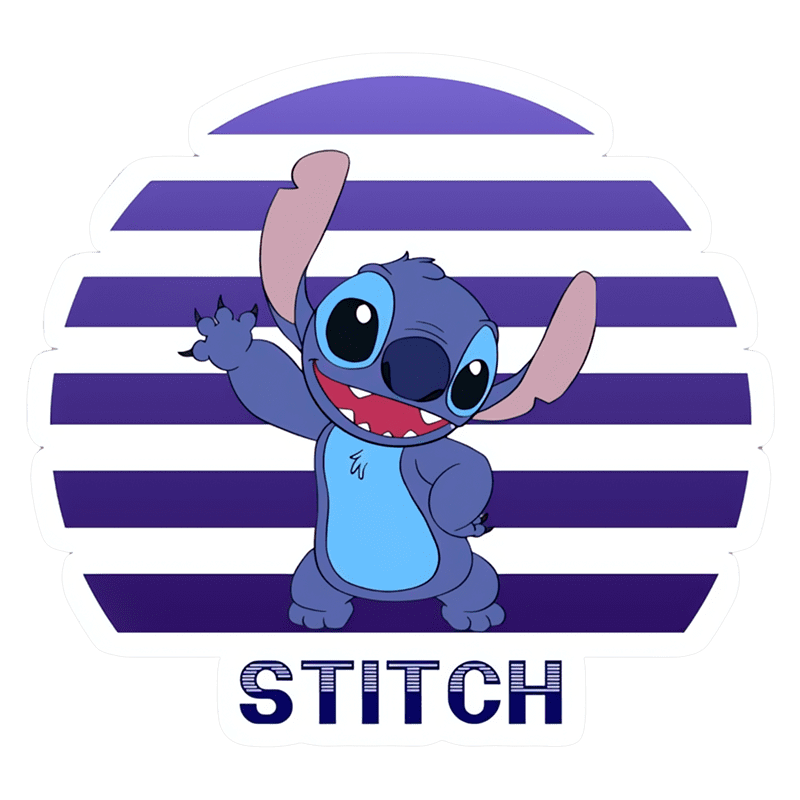 Estampa Digital em DTF - Stitch - 16940 - Grupo Criativous