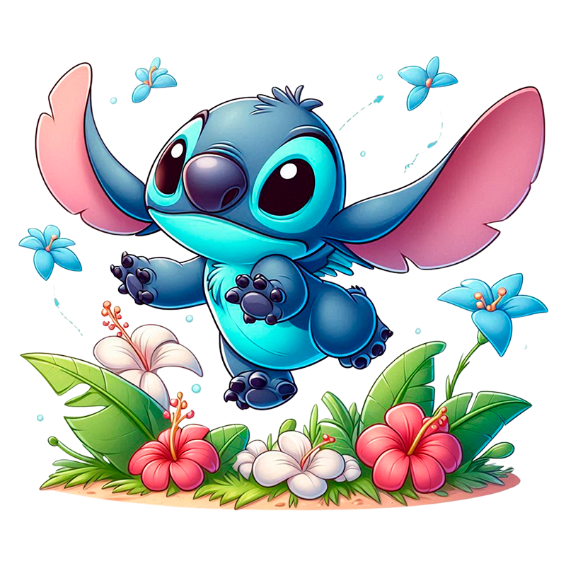 Estampa Digital em DTF - Stitch - 19082 - Grupo Criativous