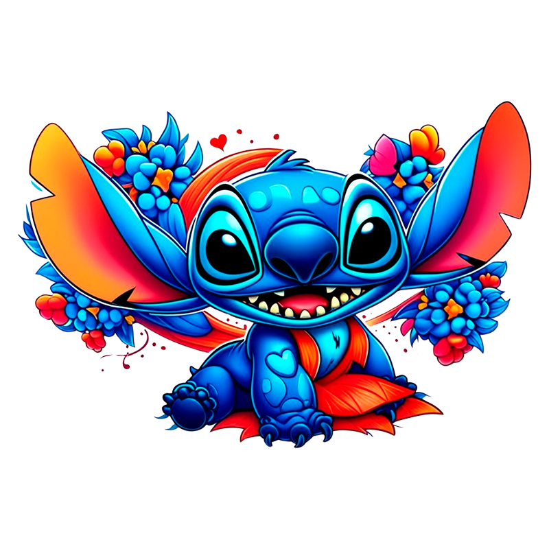 Estampa Digital em DTF - Stitch - 20783 - Grupo Criativous