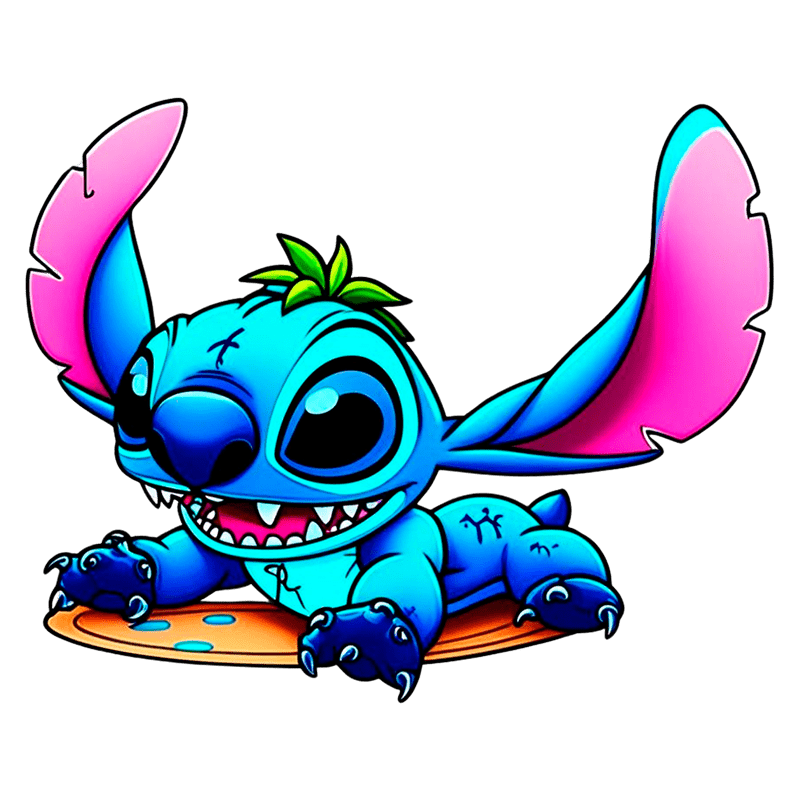 Estampa Digital em DTF - Stitch - 21093 - Grupo Criativous