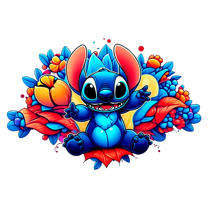 Estampa Digital em DTF - Stitch - 25246 - Grupo Criativous