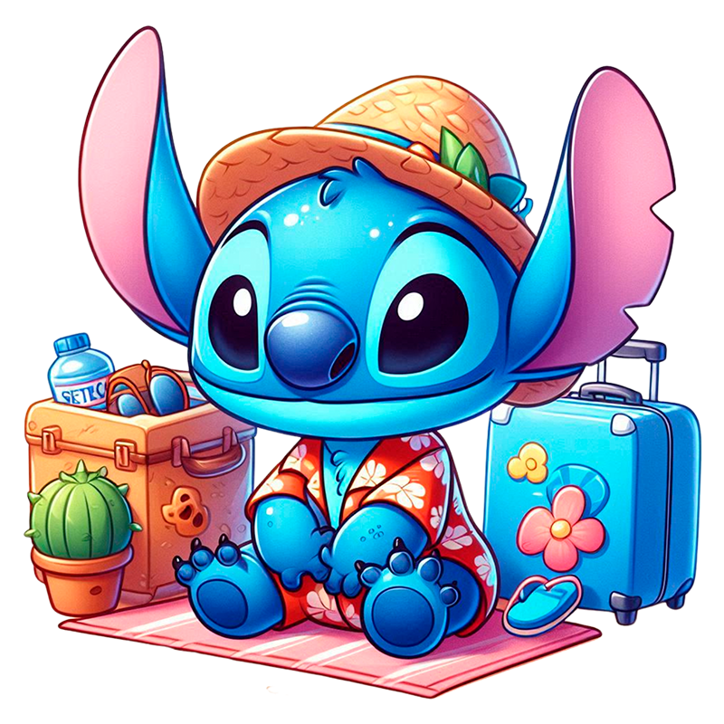 Estampa Digital em DTF - Stitch - 34548 - Grupo Criativous