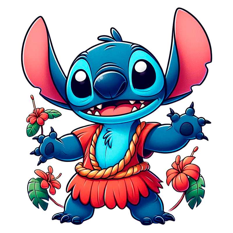 Estampa Digital em DTF - Stitch - 38891 - Grupo Criativous