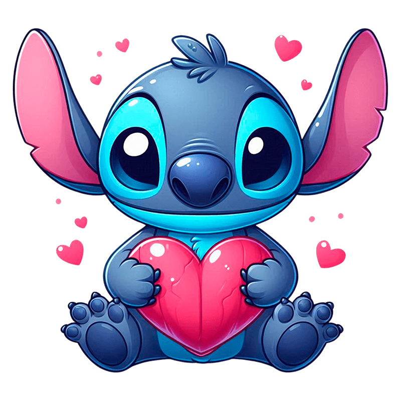 Estampa Digital em DTF - Stitch - 41044 - Grupo Criativous