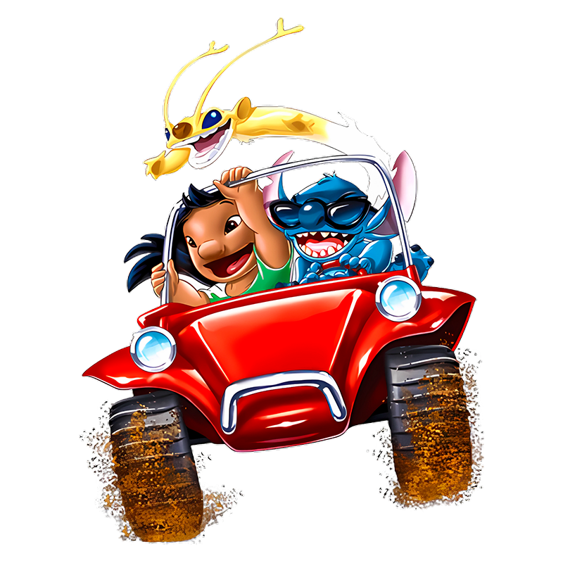 Estampa Digital em DTF - Stitch - 55903 - Grupo Criativous