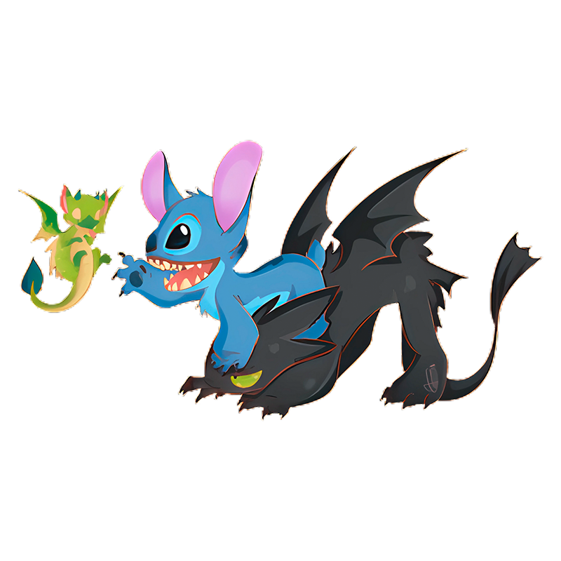 Estampa Digital em DTF - Stitch - 69548 - Grupo Criativous