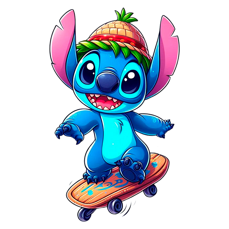 Estampa Digital em DTF - Stitch - 80216 - Grupo Criativous