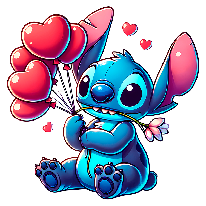 Estampa Digital em DTF - Stitch - 96547 - Grupo Criativous