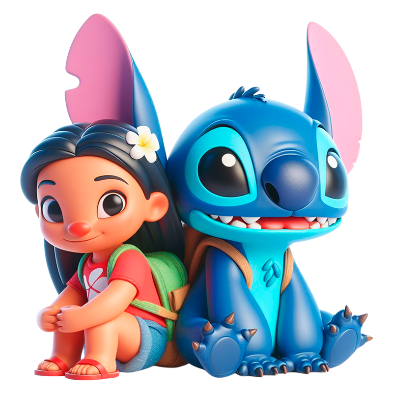 Estampa Digital em DTF - Stitch - 98527 - Grupo Criativous