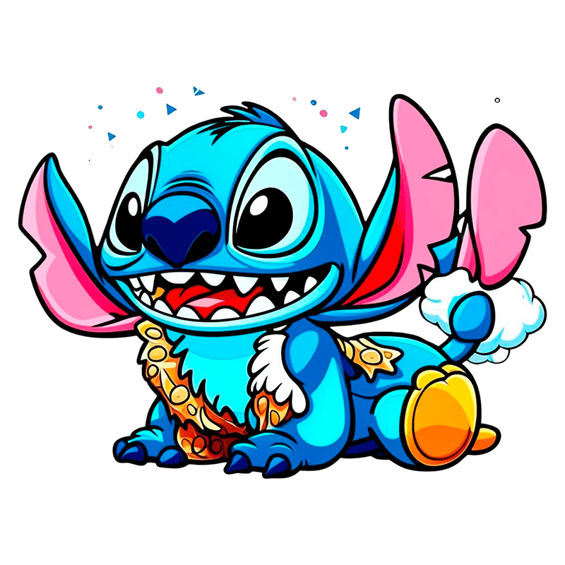 Estampa Digital em DTF - Stitch - 99563 - Grupo Criativous